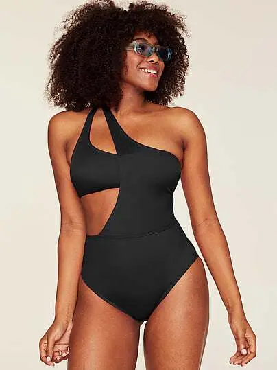 Victoria's Secret Adore Me Alaine One-piece Swimsuit - Black