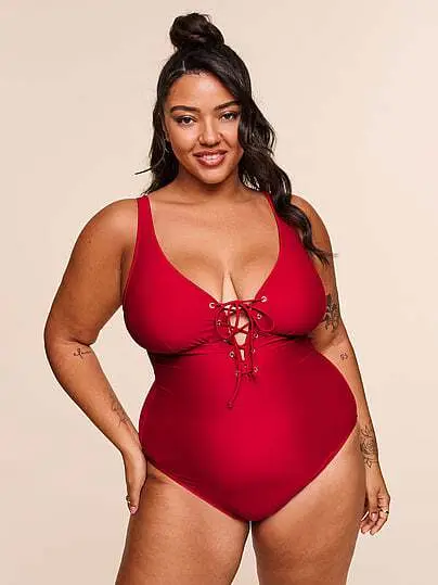 Victoria's Secret Adore Me Evangeline Swim One-piece - Red