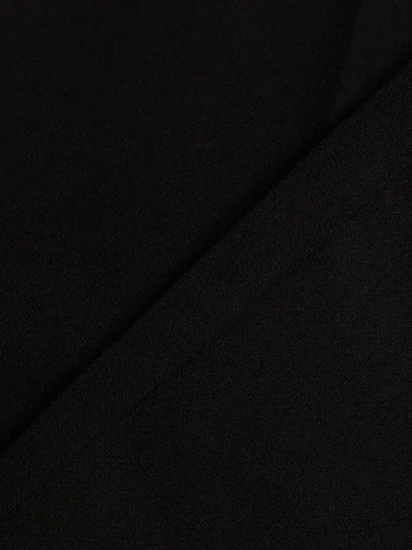 MILLY Nicola Crop Cady Pants - Black