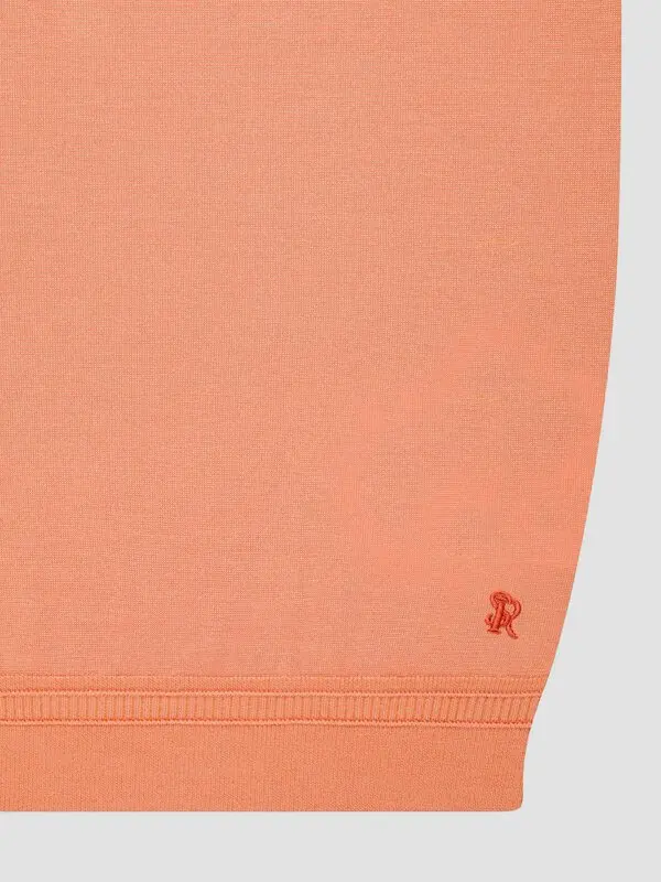 Stefano Ricci Zip Polo Shirt - Orange