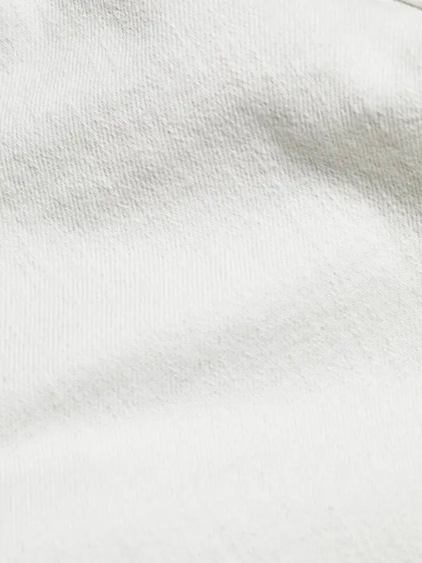 FRAME Le Slim Palazzo Mid-rise Stretch Flare Jeans - White