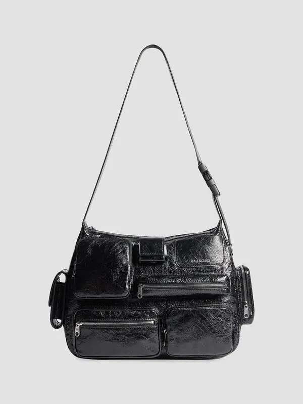Balenciaga Superbusy Messenger Bag - Black