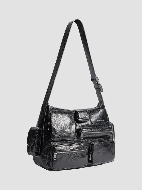 Balenciaga Superbusy Messenger Bag - Black