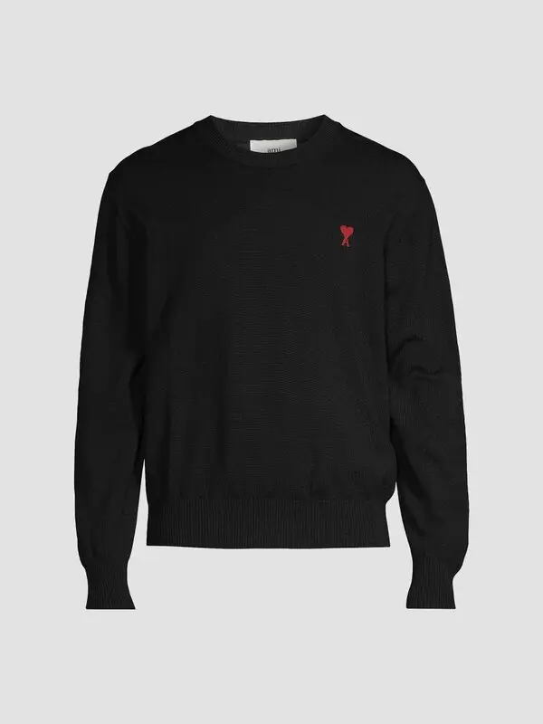 AMI Paris Logo Wool Sweater
