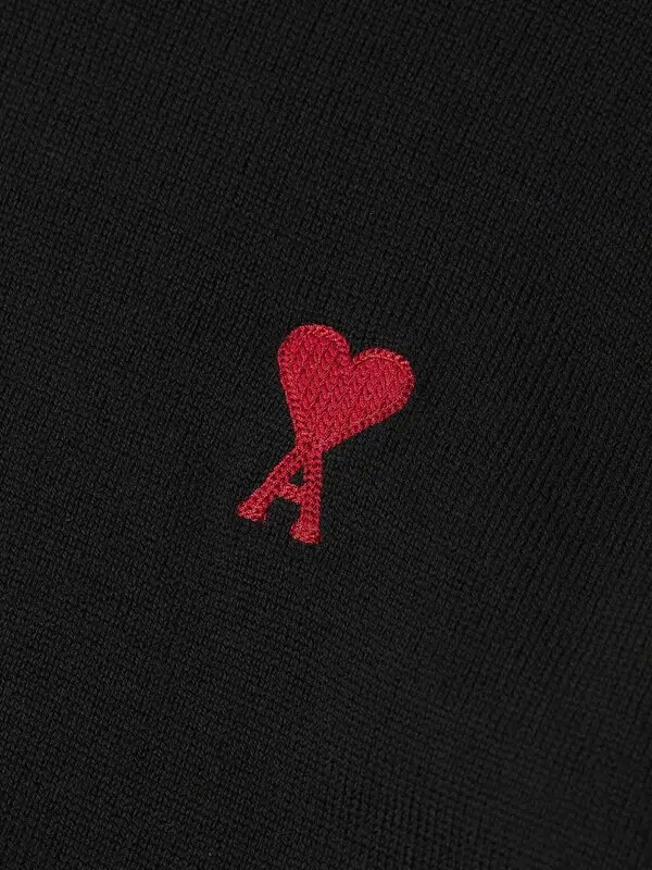 AMI Paris Logo Wool Sweater