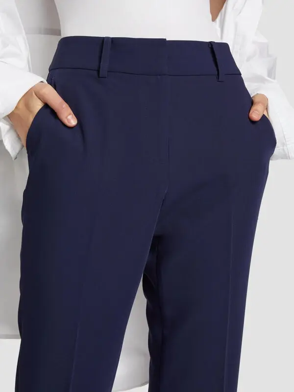 MILLY Nicola Cady Slim-fit Pants