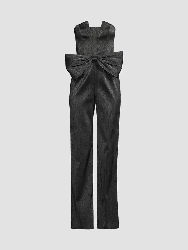Black Halo Eve Jacie Bow Jumpsuit - Lucid Night