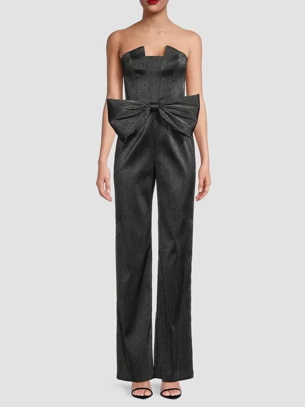 Black Halo Eve Jacie Bow Jumpsuit