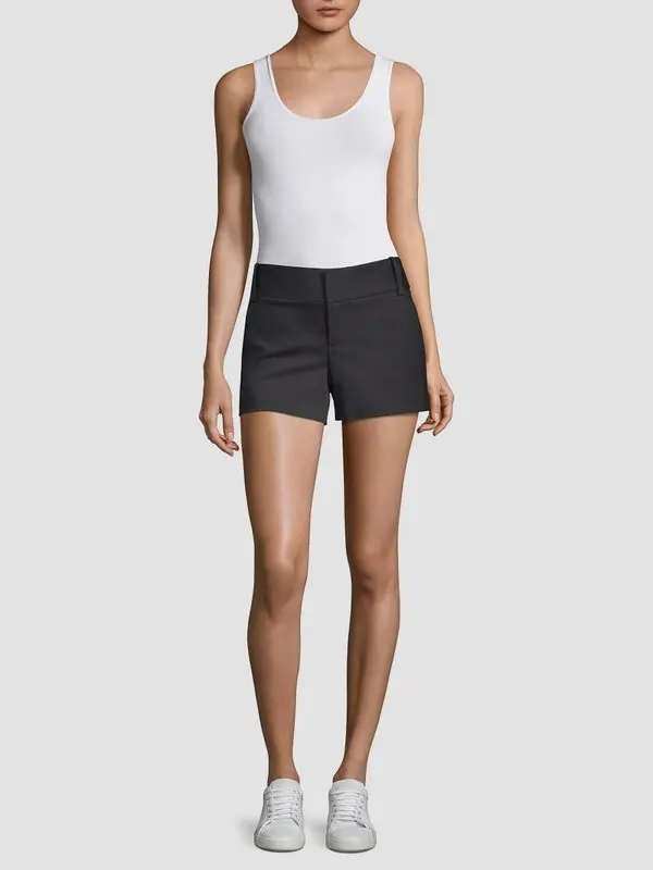 Alice + Olivia Cady Tailored Shorts - Black