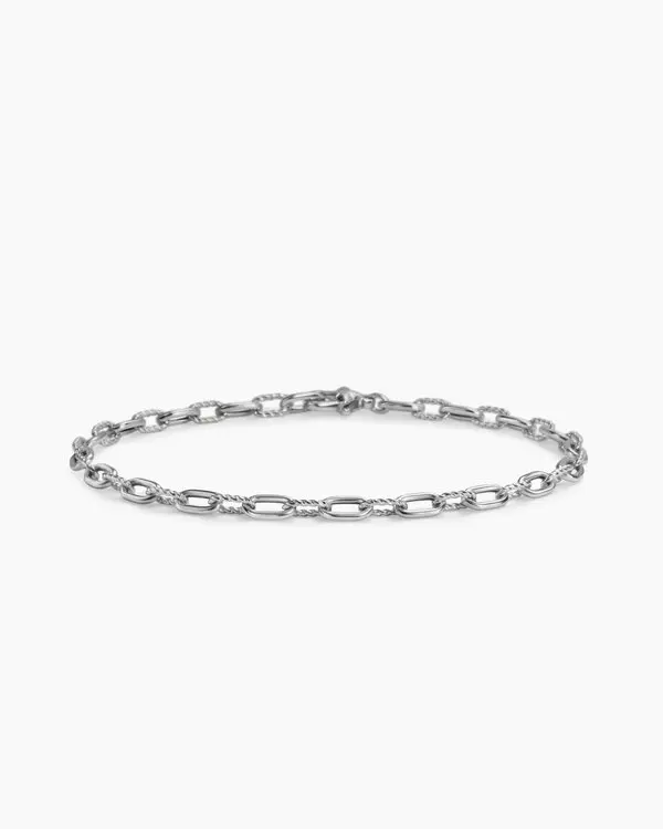 David Yurman Dy Madison Chain Bracelet - All Sterling Silver