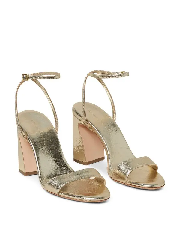 LOEFFLER RANDALL Malia Heeled Sandals - Champagne