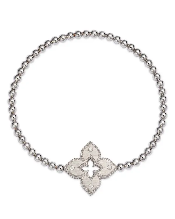 Roberto Coin 18k Gold Venetian Princess Diamond Bracelet