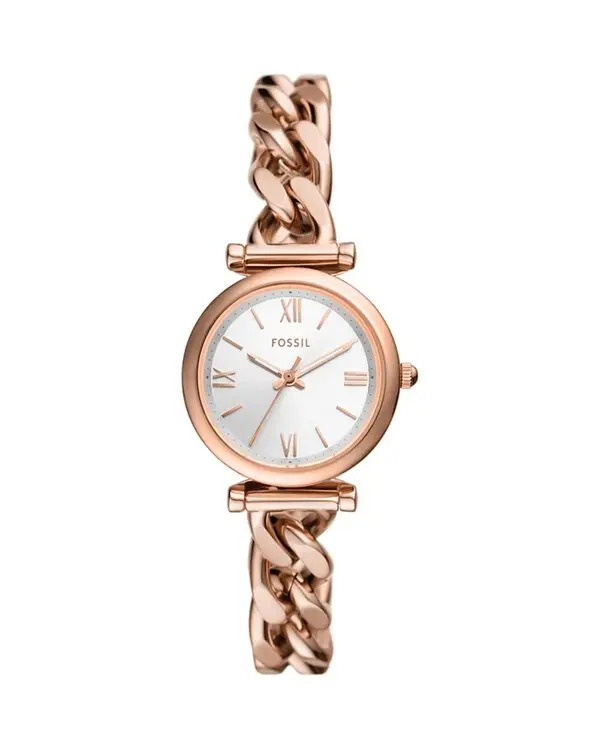 Fossil Carlie Watch - Silver/rose Gold