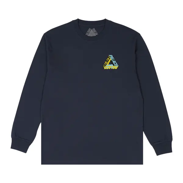PALACE P-3d Longsleeve - Blue