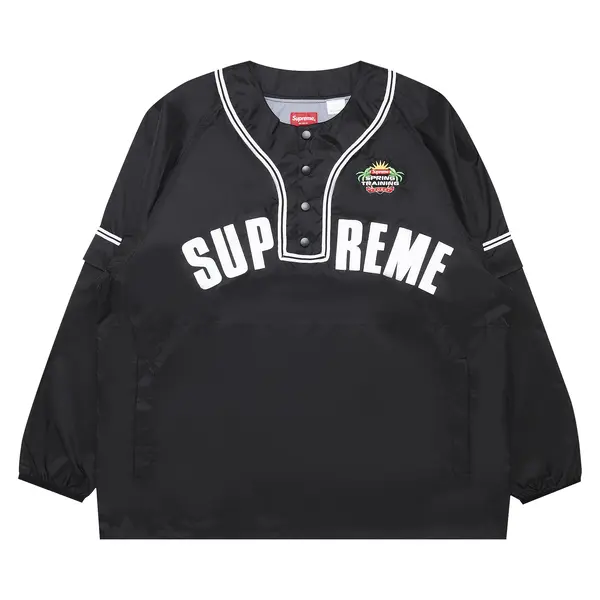 Supreme Snap-off Long-sleeve Baseball Top