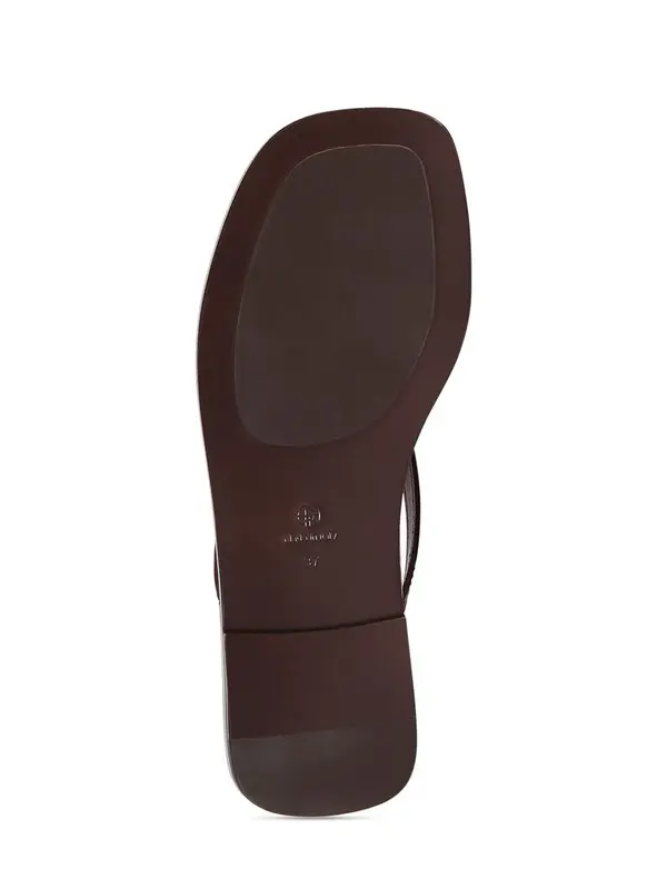 THE ROW Link Leather Sandals
