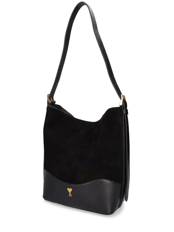 AMI Paris Paname Paname Suede Bucket Bag