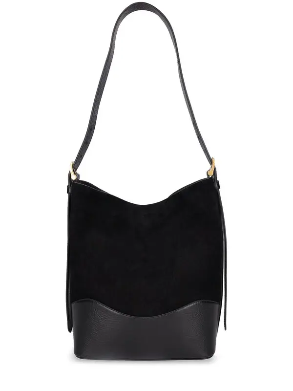 AMI Paris Paname Paname Suede Bucket Bag