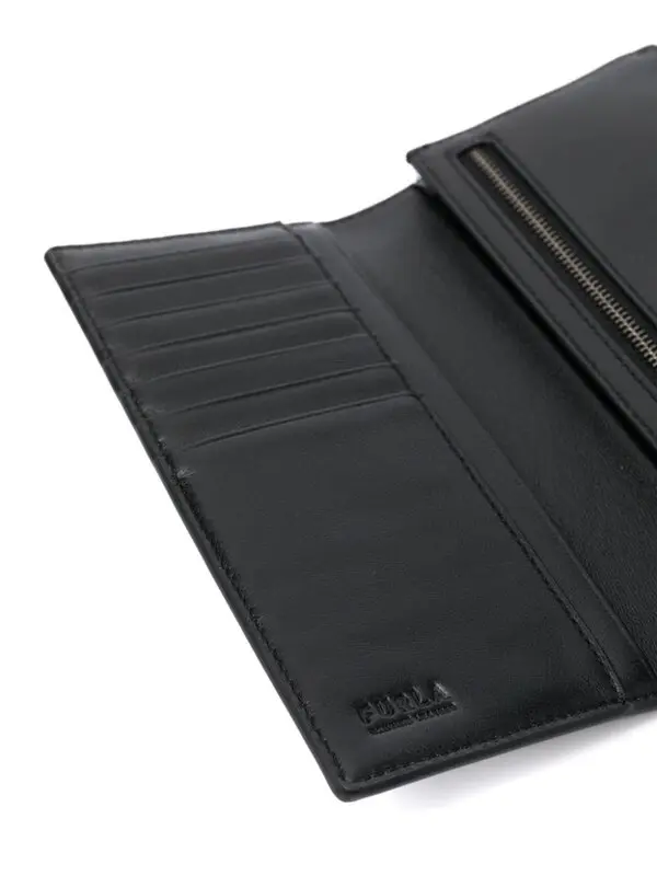 Furla Flow Continental Wallet - Black