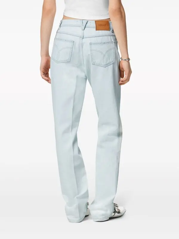Versace Medusa '95 Straight-leg Jeans - Blue