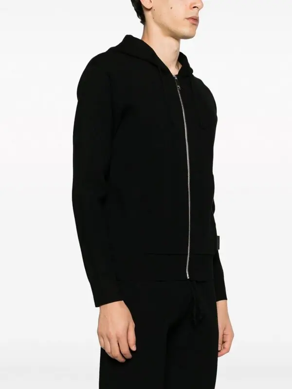 Sandro Zip-up Long-sleeved Hoodie