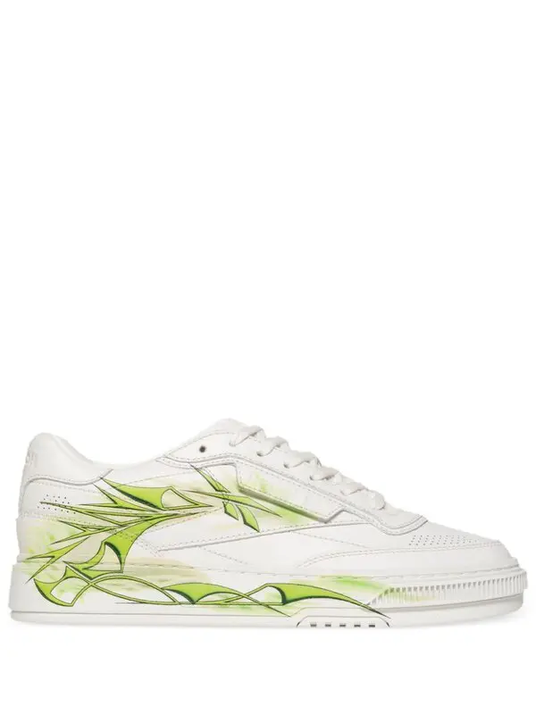 REEBOK Club C Logo-print Sneakers - Neutrals