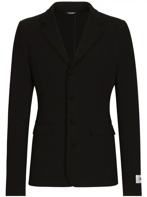 Dolce & Gabbana Single-breasted Cotton-blend Blazer