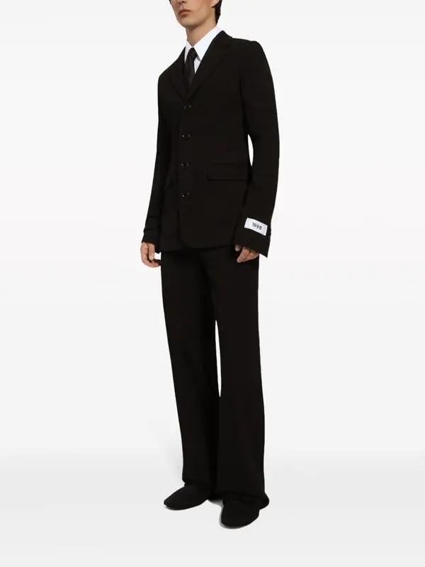 Dolce & Gabbana Single-breasted Cotton-blend Blazer