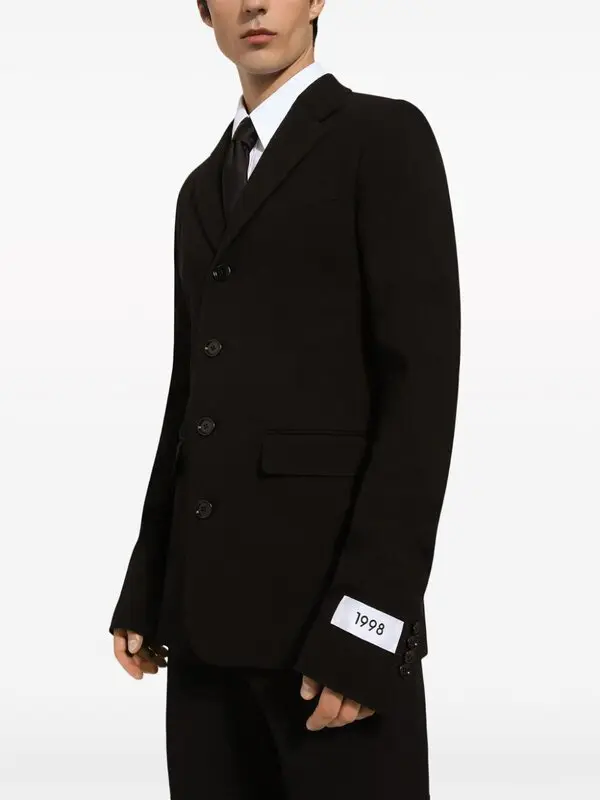 Dolce & Gabbana Single-breasted Cotton-blend Blazer
