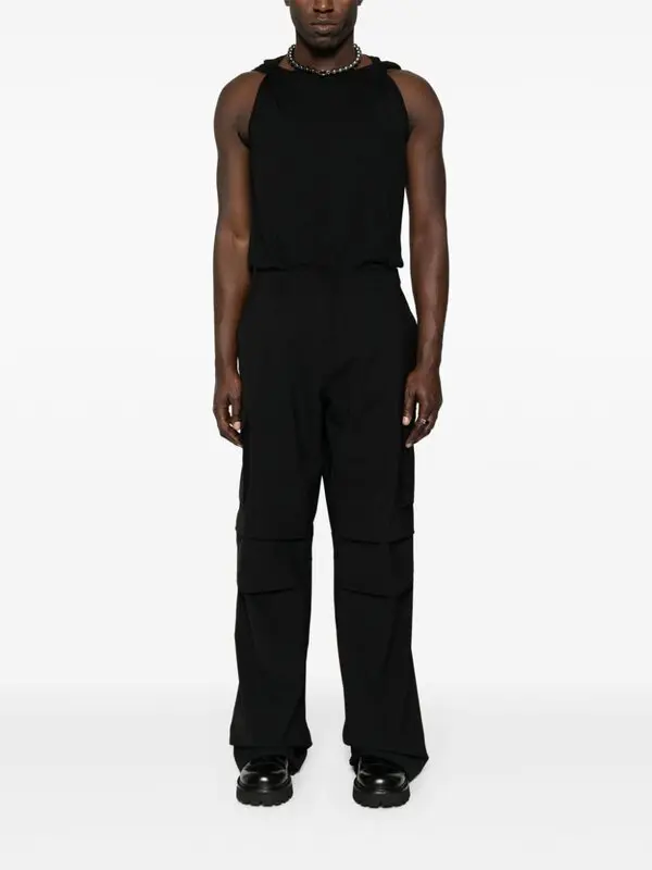 Coperni Logo-patch Wide-leg Trousers