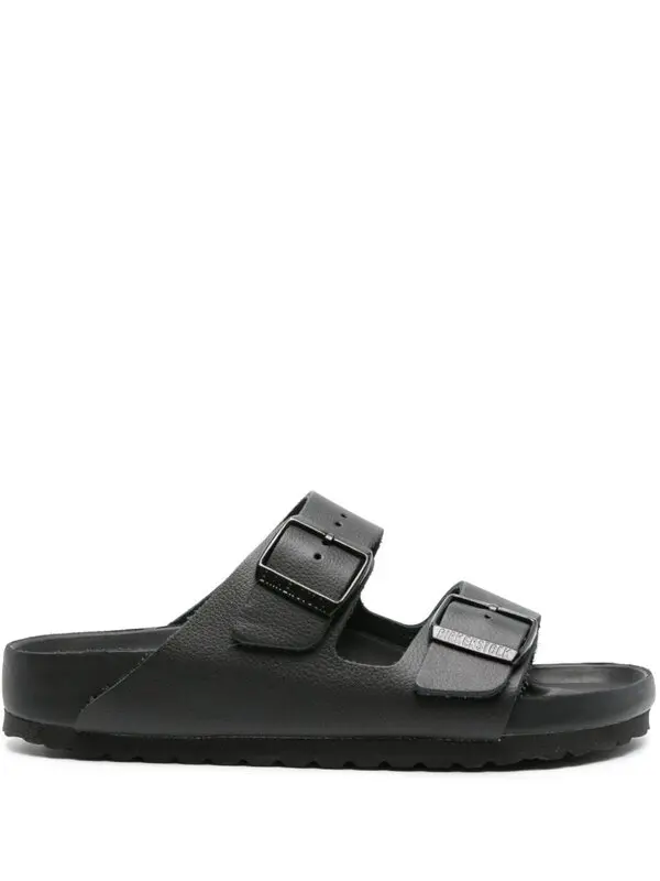 BIRKENSTOCK Arizona Leather Sandals - Black
