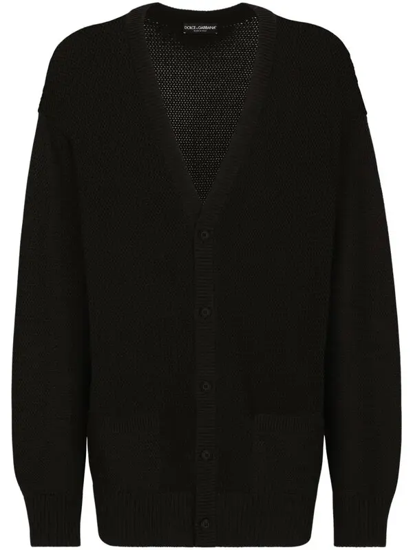 Dolce & Gabbana V-neck Cotton Cardigan