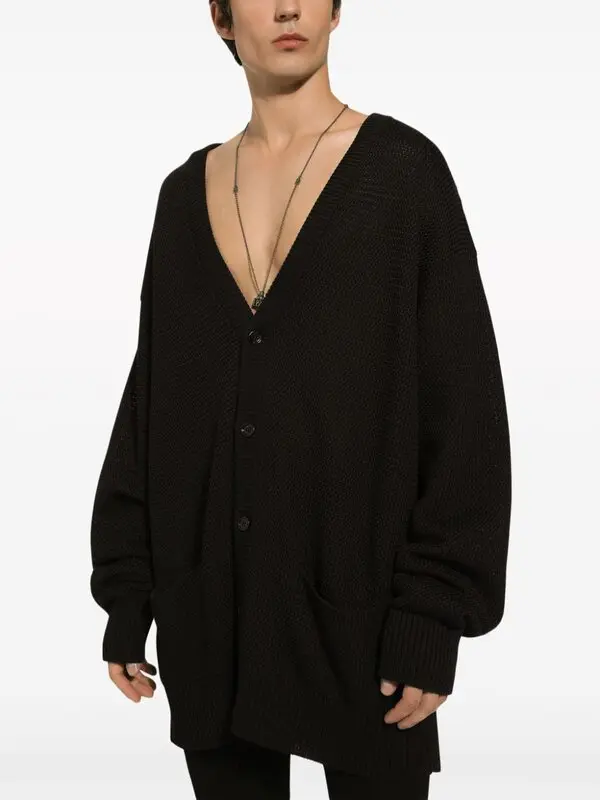Dolce & Gabbana V-neck Cotton Cardigan