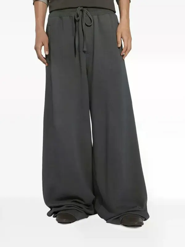 Dolce & Gabbana Wide-leg Cotton Track Pants