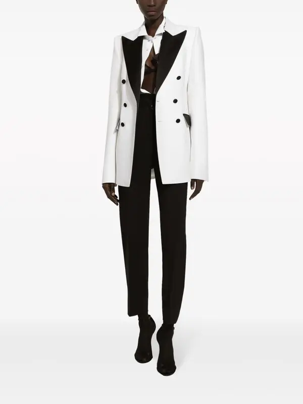 Dolce & Gabbana Double-breasted Blazer - White