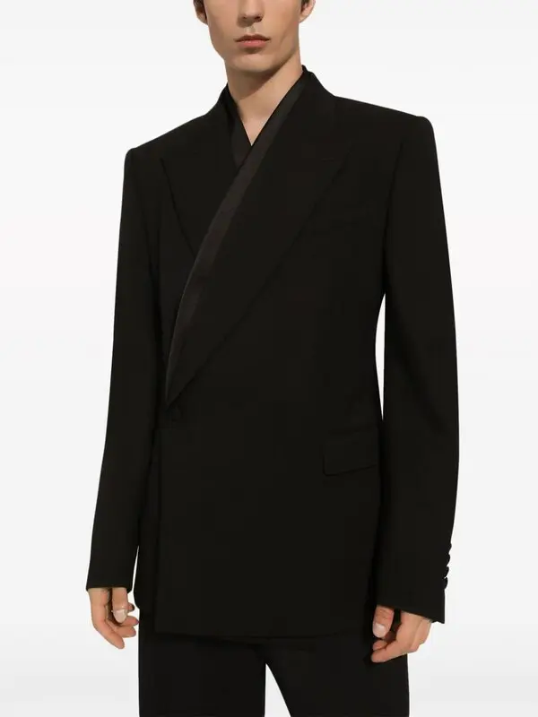 Dolce & Gabbana Wrap-design Blazer