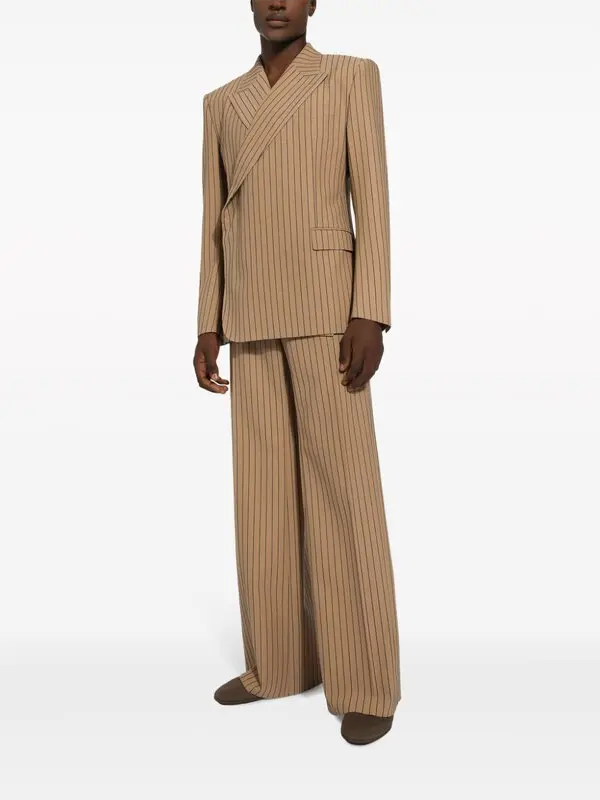 Dolce & Gabbana Pinstripe-pattern Wool Blazer