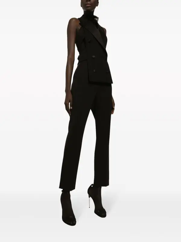 Dolce & Gabbana Virgin Wool-blend Trousers