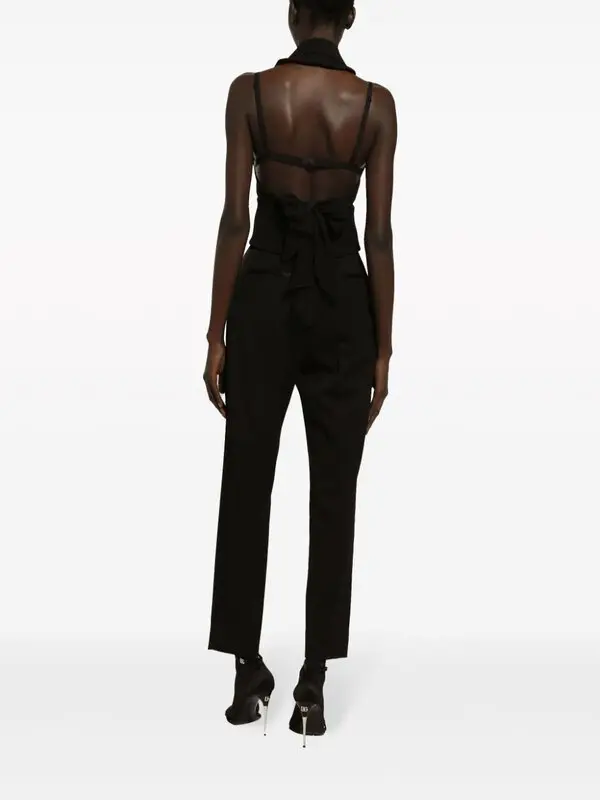 Dolce & Gabbana Virgin Wool-blend Trousers