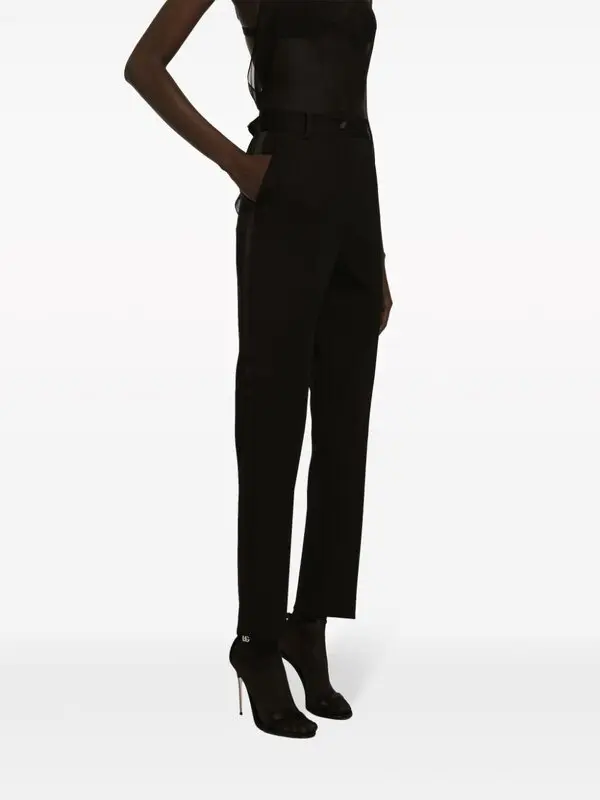 Dolce & Gabbana Virgin Wool-blend Trousers
