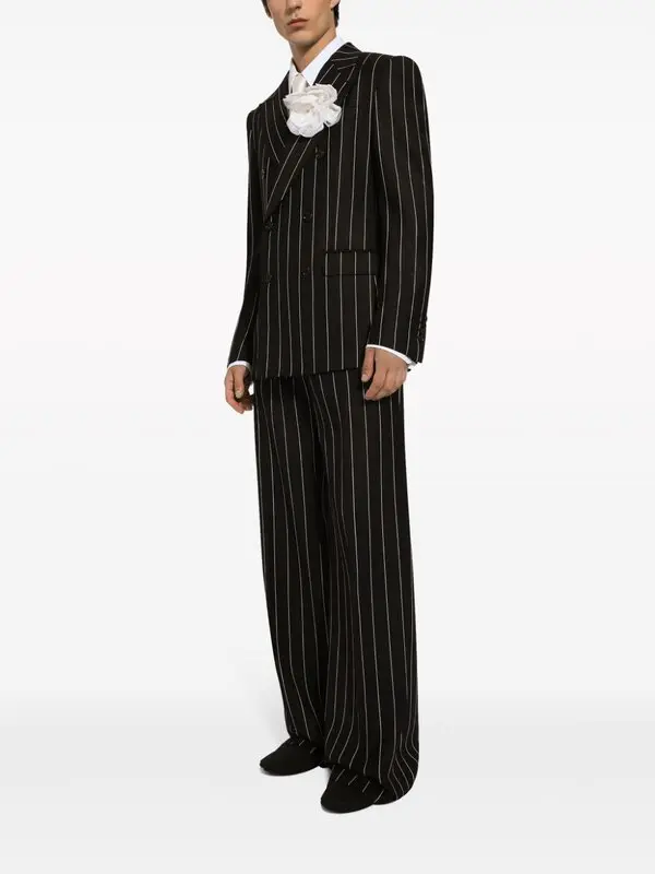 Dolce & Gabbana Pinstripe-pattern Wool Blazer