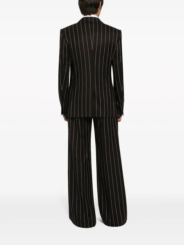 Dolce & Gabbana Pinstripe-pattern Wool Blazer