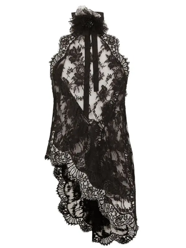 Dolce & Gabbana Floral-lace Blouse