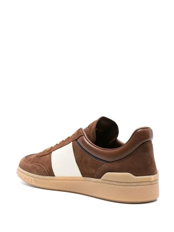 Valentino Garavani Upvillage Suede Sneakers - Brown