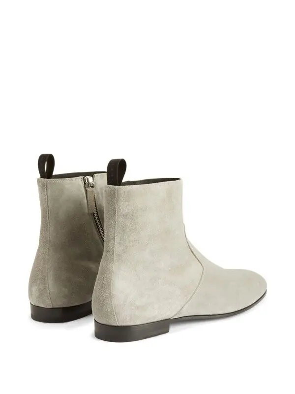 GIUSEPPE ZANOTTI Ron Ankle Boots - Grey