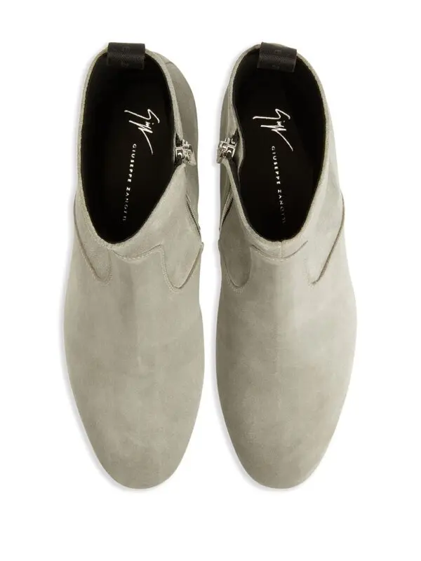 GIUSEPPE ZANOTTI Ron Ankle Boots - Grey