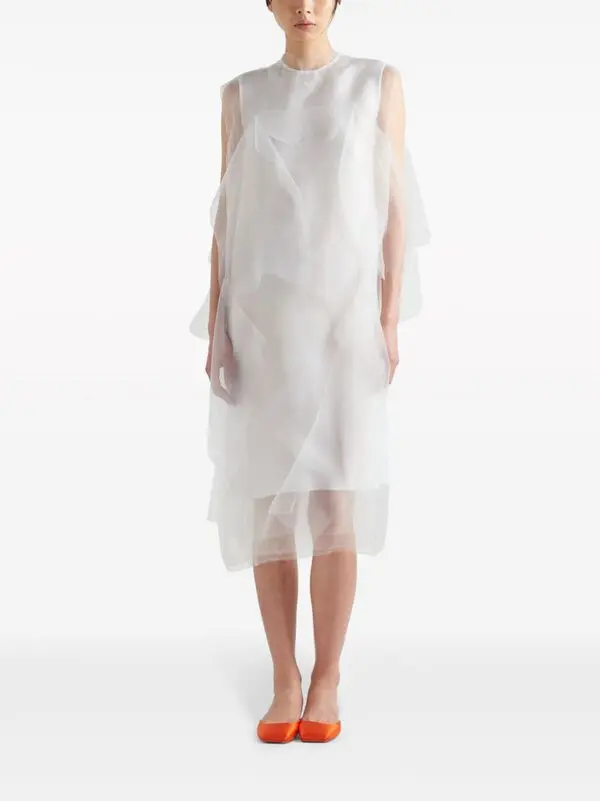 Prada Technical Voile Dress
