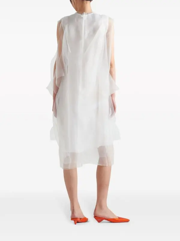 Prada Technical Voile Dress