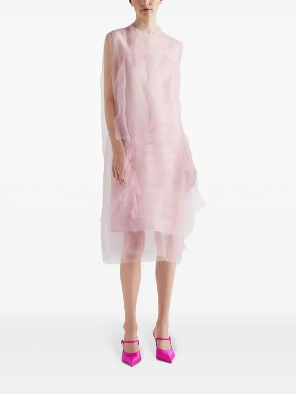 Prada Technical Voile Dress