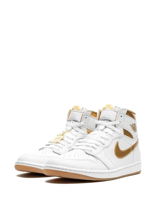 JORDAN Air 1 Retro High Og Sneakers - White
